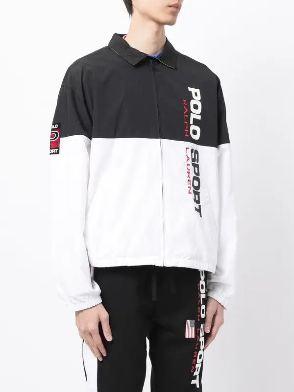Ralph Lauren Polo Sport Track Jacket In White - 52% Off | Editorialist