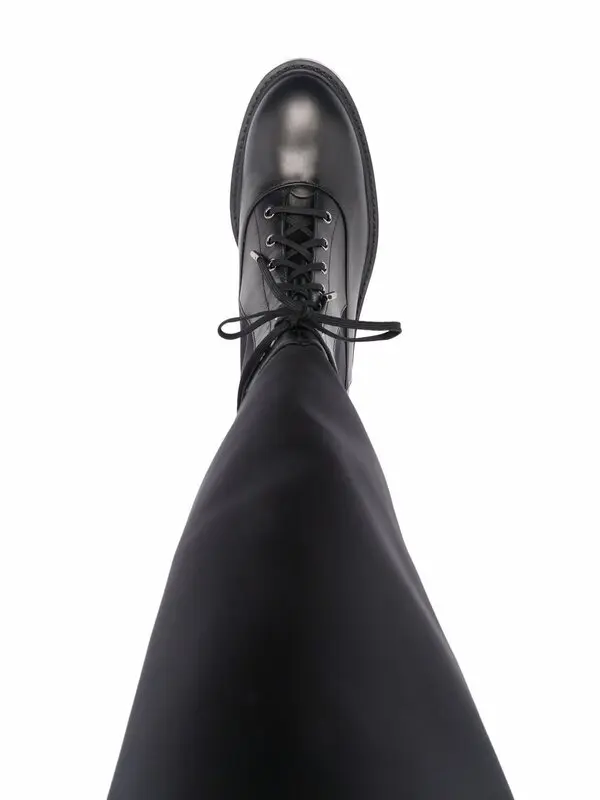 AQUAZZURA Lace-up Knee-high Boots