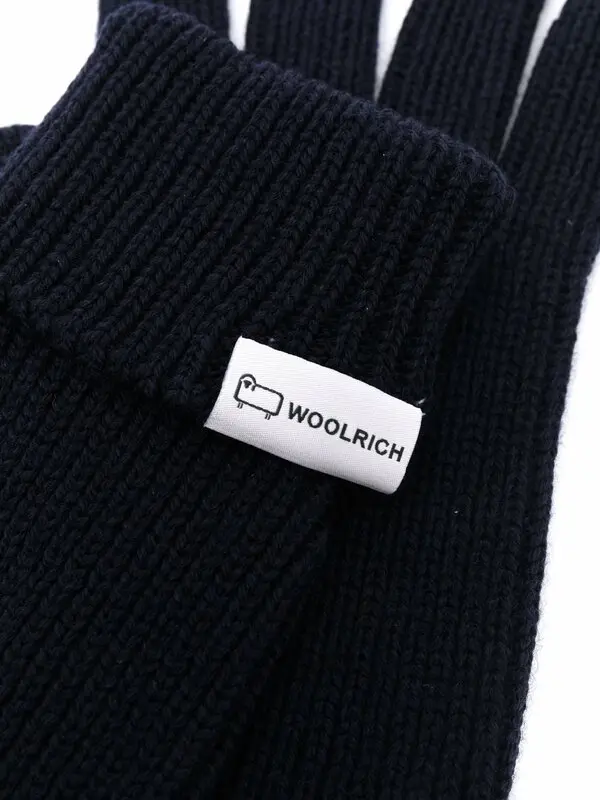 Woolrich Logo Knitted Gloves