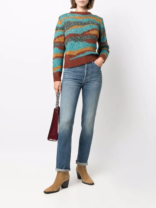 MOTHER Straight-leg Jeans