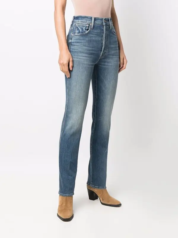 MOTHER Straight-leg Jeans