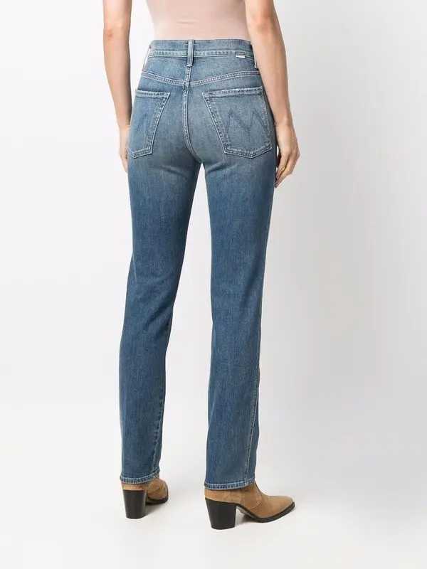 MOTHER Straight-leg Jeans
