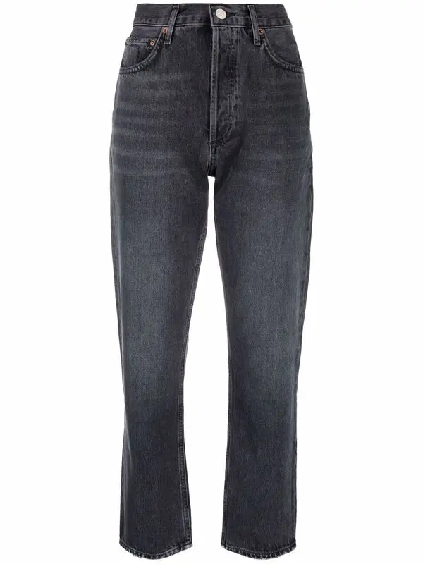 AGOLDE Tapered Cropped Jeans