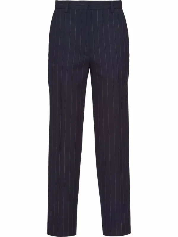 Prada Pinstripe Tailored Trousers