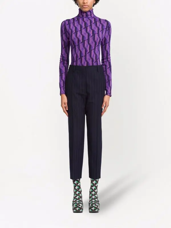 Prada Pinstripe Tailored Trousers