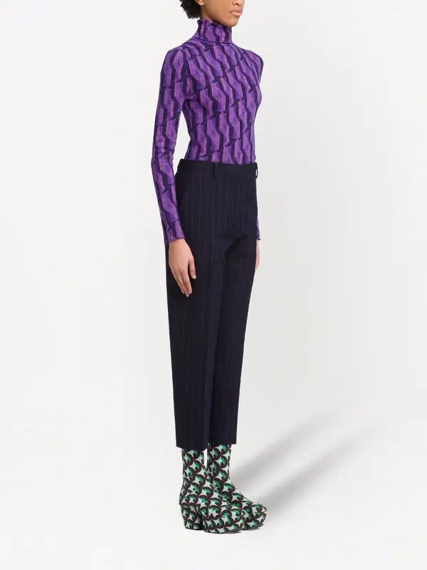 Prada Pinstripe Tailored Trousers
