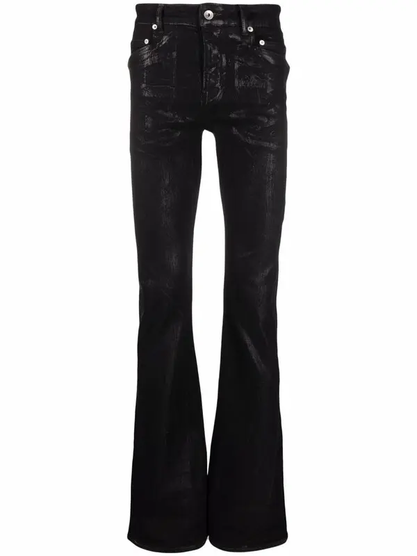 Rick Owens Flared Skinny Jeans
