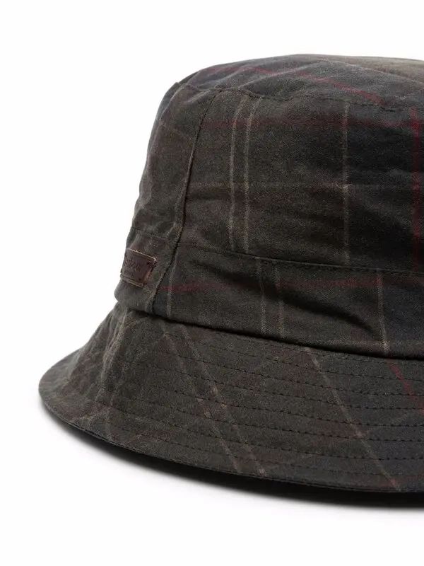 Barbour Darwen Checked Bucket Hat