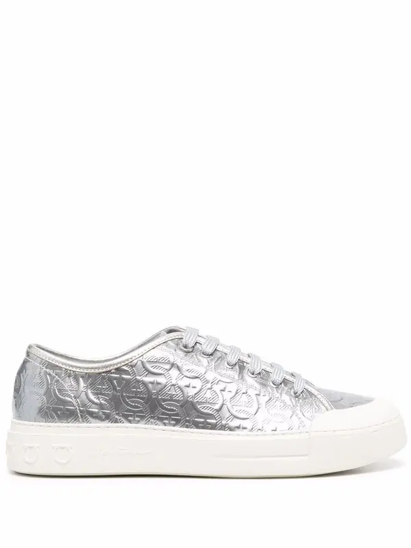FERRAGAMO Gancini Low-top Sneakers