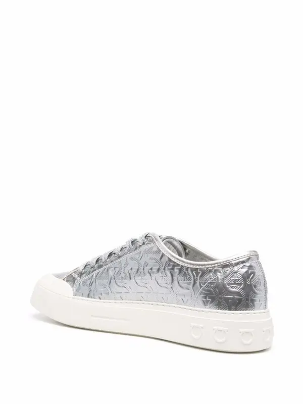 FERRAGAMO Gancini Low-top Sneakers