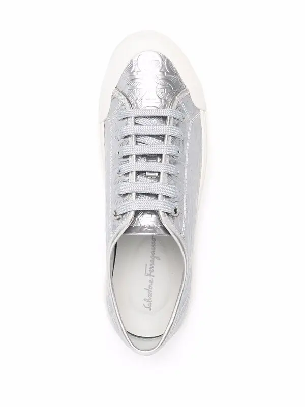FERRAGAMO Gancini Low-top Sneakers