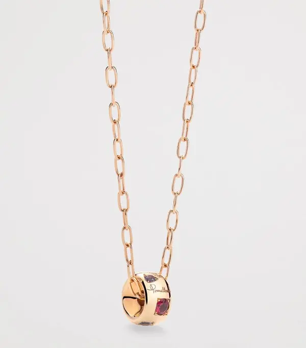Pomellato Iconica Pendant Necklace - Rose Gold
