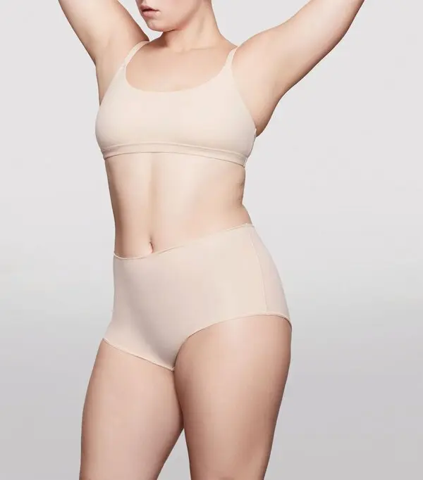 SKIMS Fits Everybody Boyshort Briefs - Nude