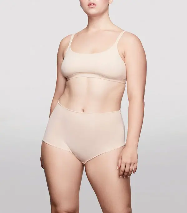 SKIMS Fits Everybody Boyshort Briefs - Nude