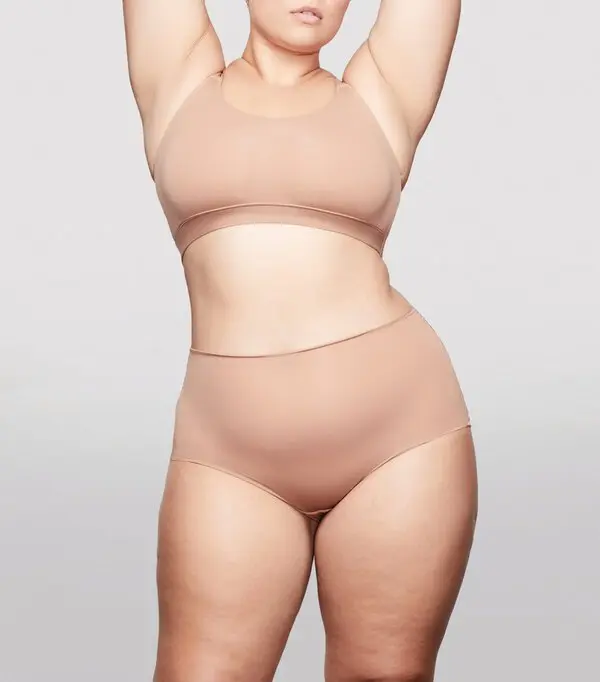 SKIMS Fits Everybody Scoop-neck Bralette - Beige