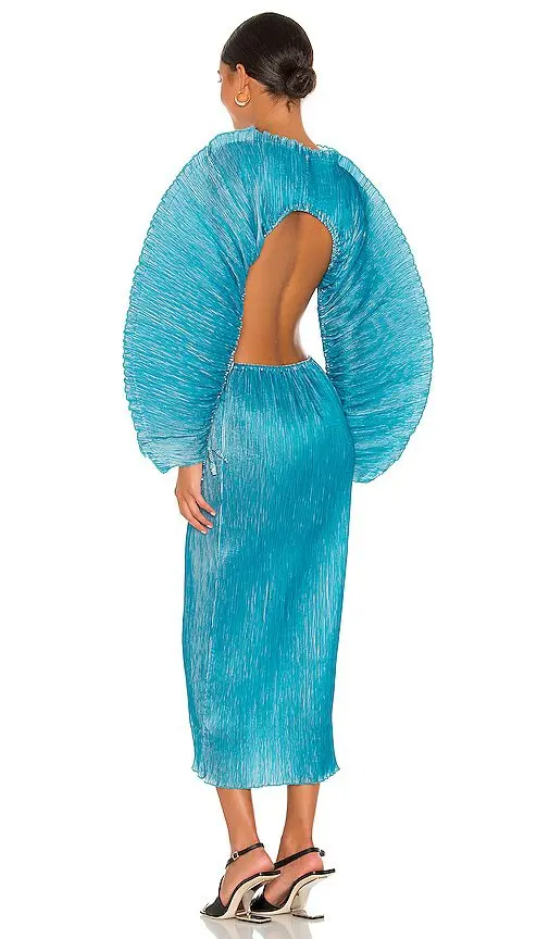 Cult Gaia Akilah Dress In Teal