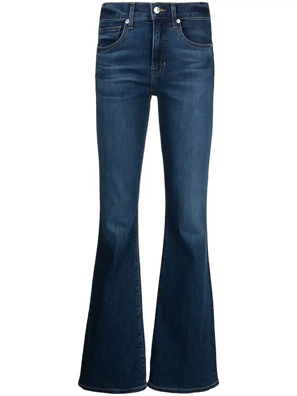 Veronica Beard Beverly High-rise Flared Jeans