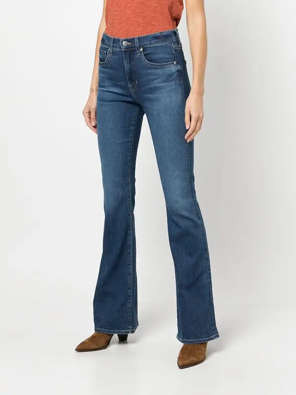 Veronica Beard Beverly High-rise Flared Jeans