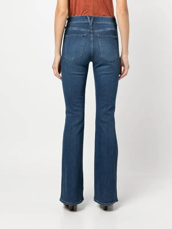 Veronica Beard Beverly High-rise Flared Jeans