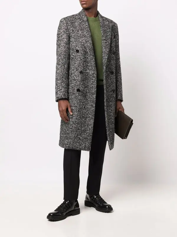 DELL'OGLIO Rib-trimmed Crew-neck Jumper - Green