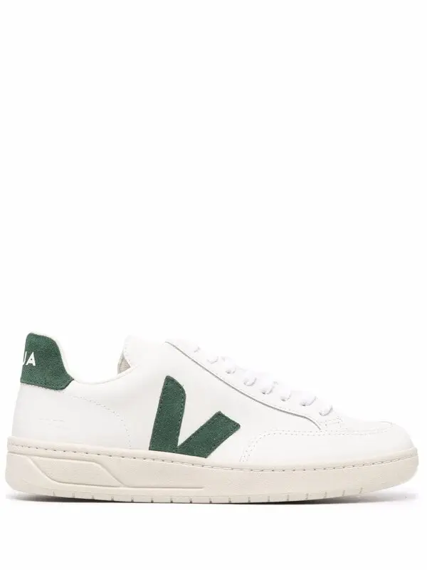 VEJA V-12 Leather Sneakers - White