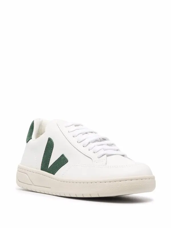 VEJA V-12 Leather Sneakers - White