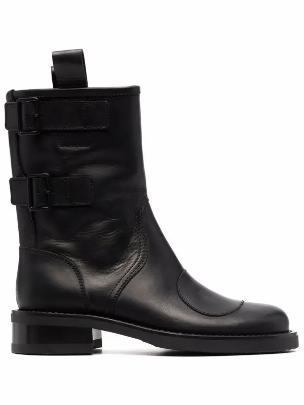 BUTTERO® Elba Leather Mid-calf Boots