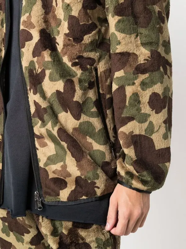 Needles Camouflage Print Bomber Jacket