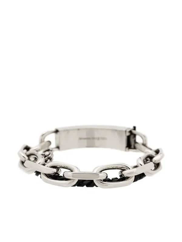 Alexander McQueen Graffiti Chain Bracelet