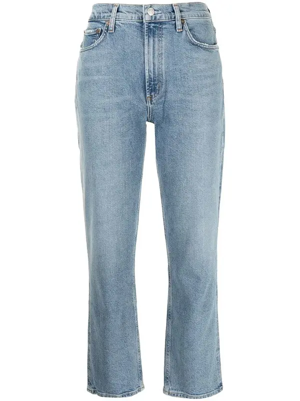 AGOLDE Straight-leg Ankle Jeans