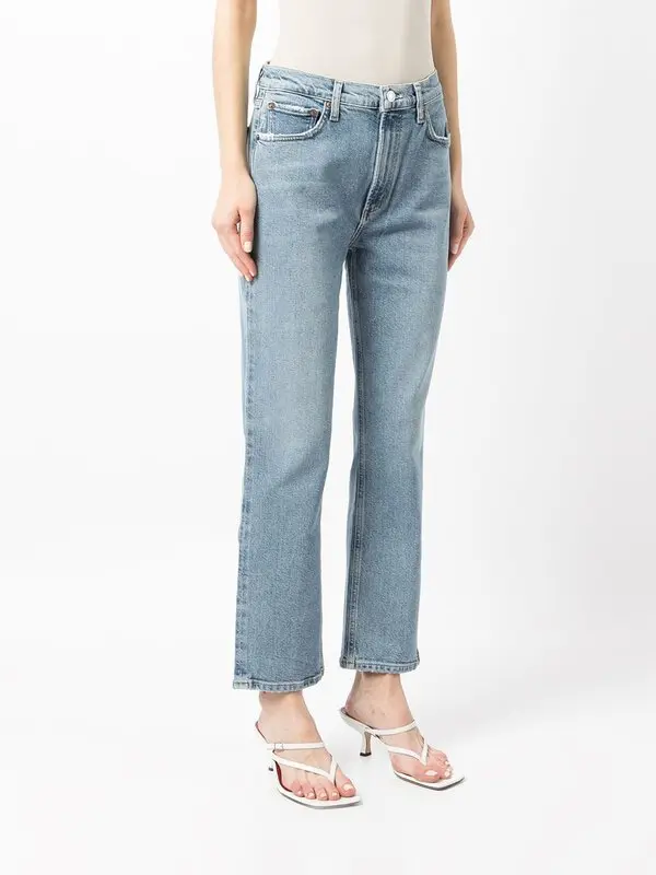 AGOLDE Straight-leg Ankle Jeans