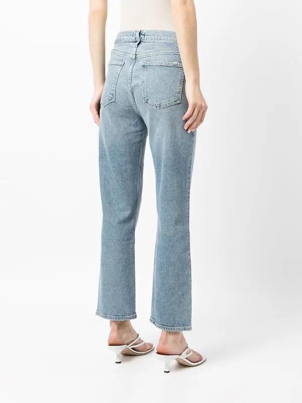 AGOLDE Straight-leg Ankle Jeans
