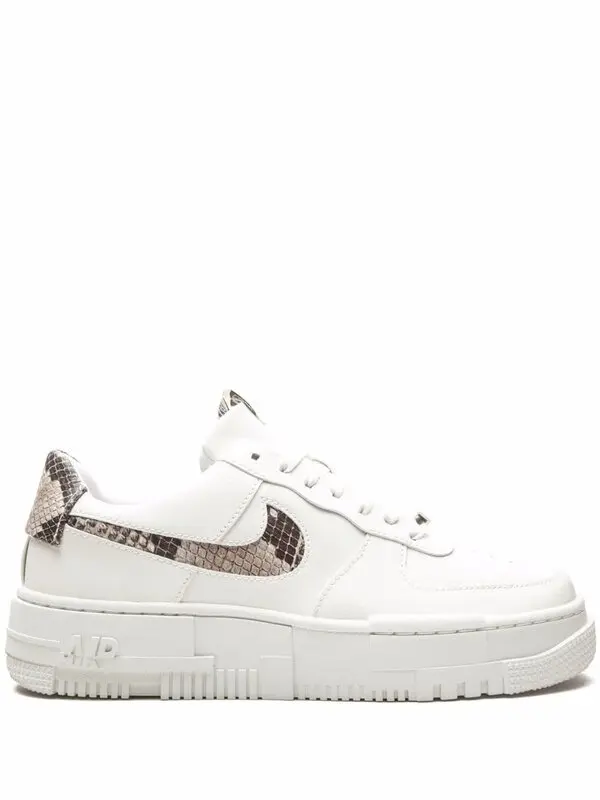 Nike Air Force 1 Pixel Snakeskin Sneakers