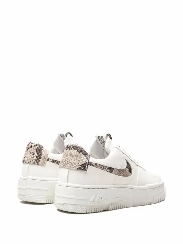 Nike Air Force 1 Pixel Snakeskin Sneakers