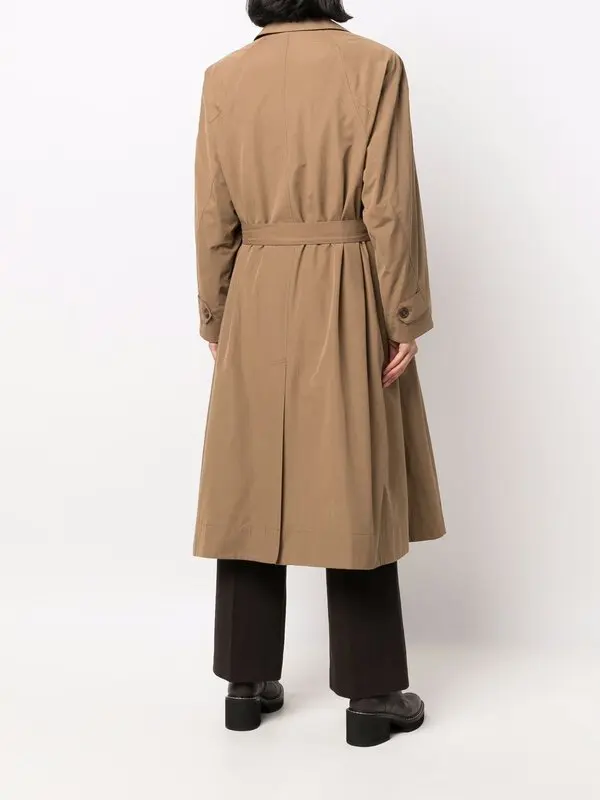LOW CLASSIC Belted Single-breasted Coat