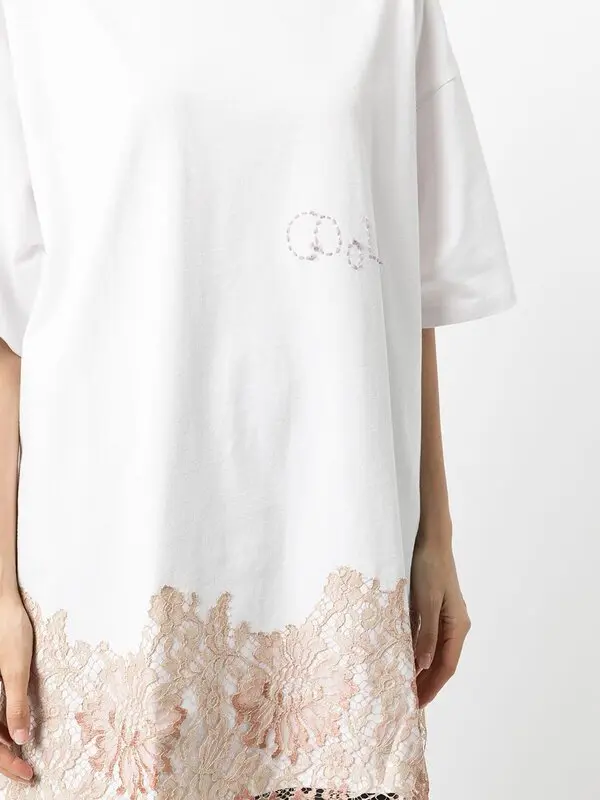 COOL T.M Lace-trimmed T-shirt