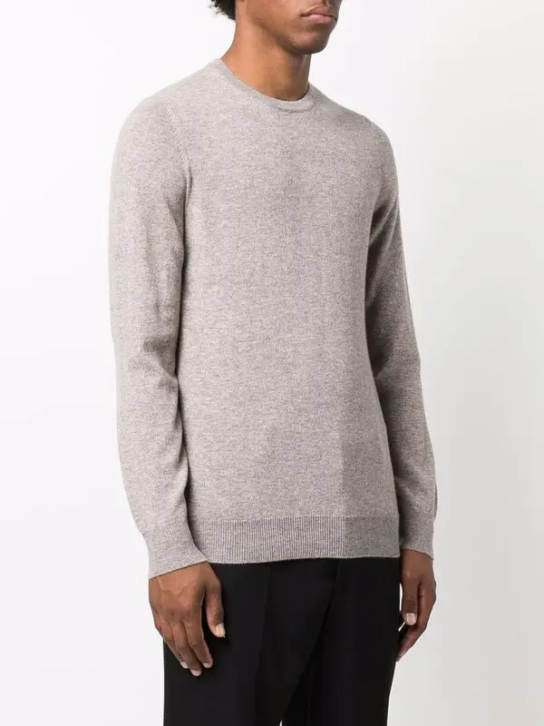 Fedeli Marled Cashmere Jumper - Neutrals