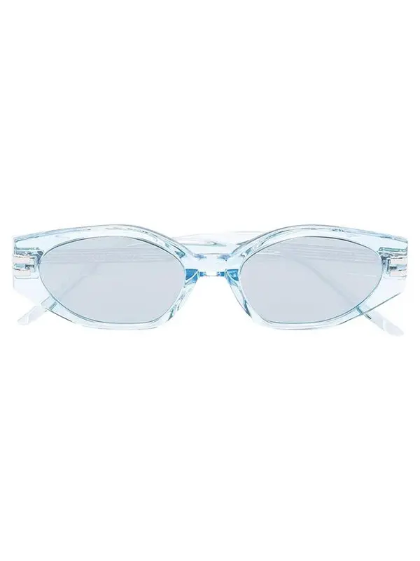 GENTLE MONSTER Ghost Oval-frame Sunglasses