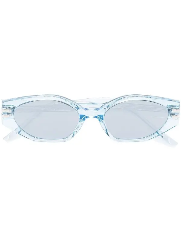 GENTLE MONSTER Ghost Oval-frame Sunglasses