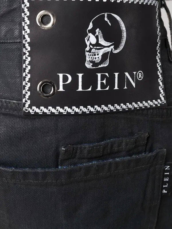 Philipp Plein Distressed Skinny-cut Jeans
