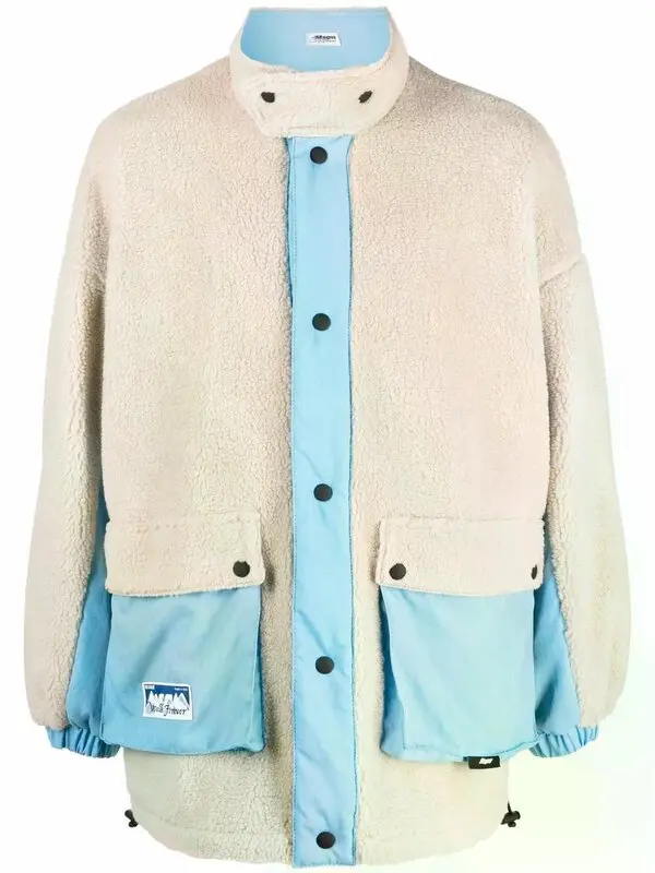 MSGM Reversible Faux-shearling Jacket