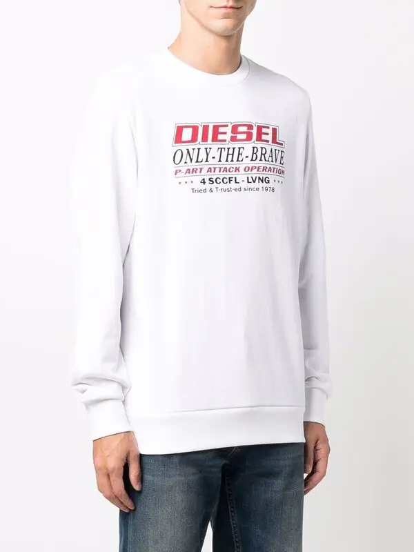 DIESEL Logo-print Sweatshirt