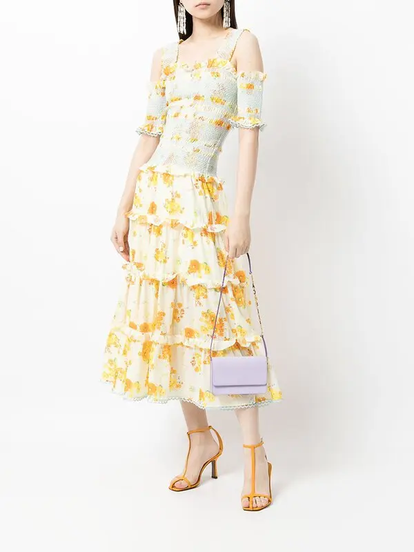 Alice Mccall Cinnamon Girl Midi Dress - Multicolour | Editorialist