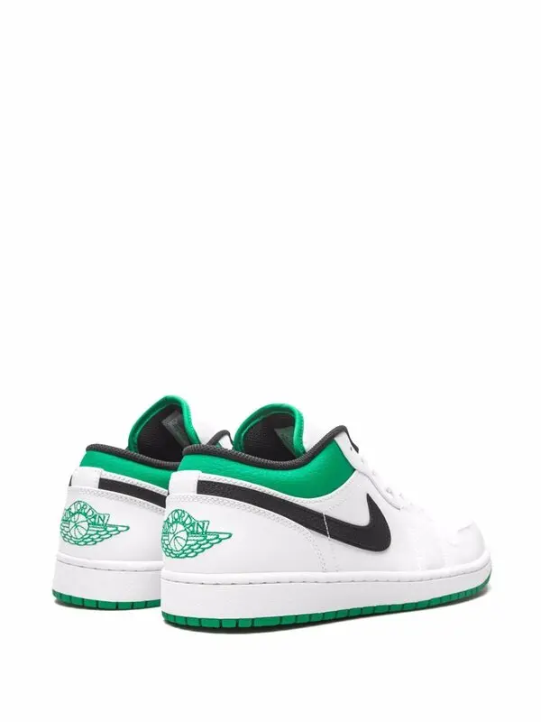JORDAN Air 1 Low/lucky Green Sneakers - White