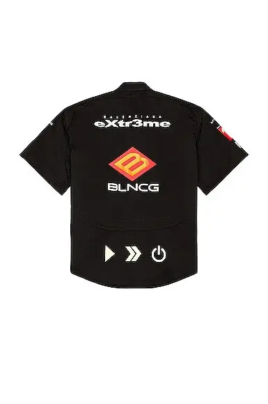 Balenciaga Gamer Shirt In Black - 60% Off | Editorialist