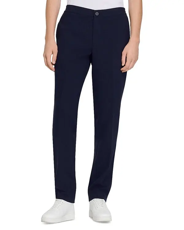 Sandro Jersey Pants - Navy Blue