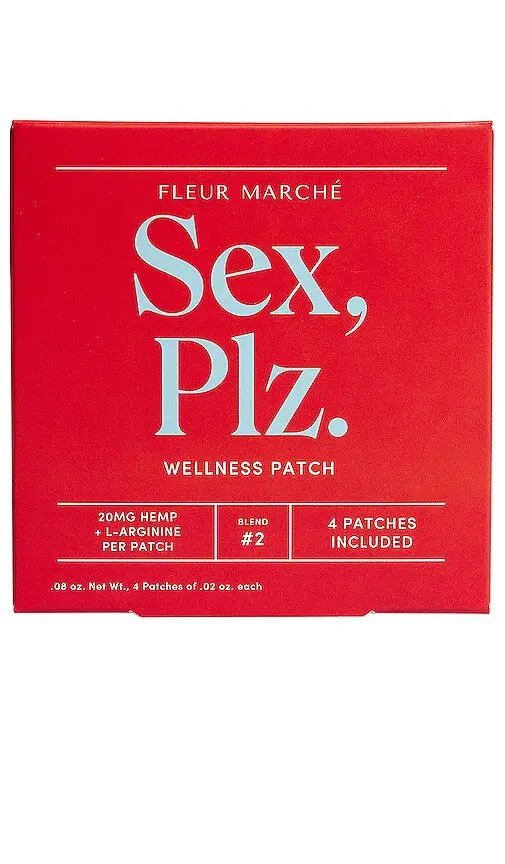 FLEUR MARCHE Sex, Plz Cbd Patch 4 Count - N,a