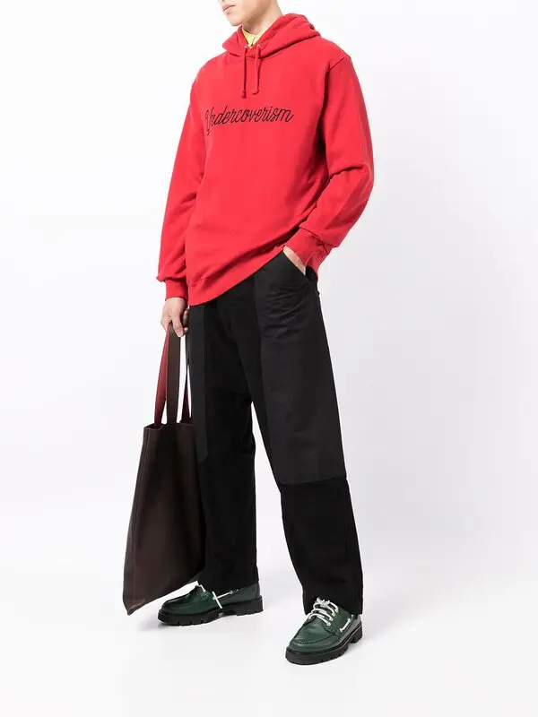 UNDERCOVERISM Cursive Logo-print Hoodie