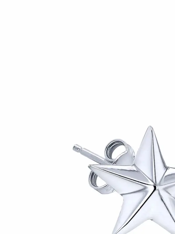 TRUE ROCKS Star Stud Earring - Silver