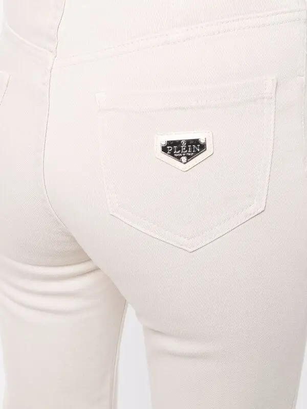Philipp Plein High-waist Skinny Jeans - Neutrals